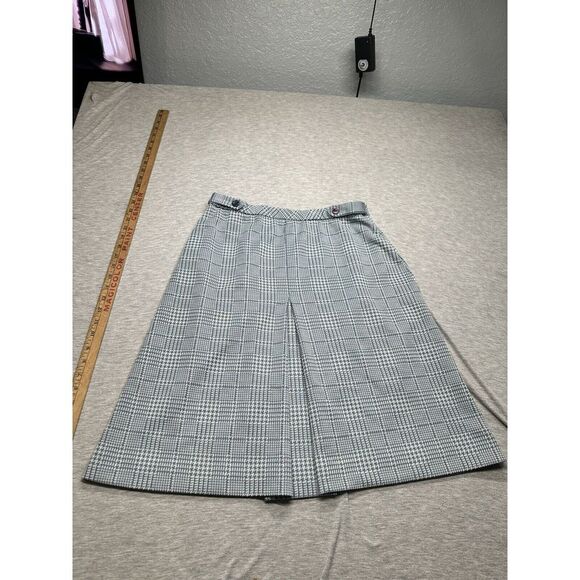 Koret | Skirts | Vtg Koret Of California Blue Houndstooth Skirt M ...